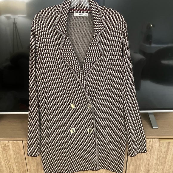 Mango | Sweaters | Mango Cardigan In A Bold Design | Poshmark